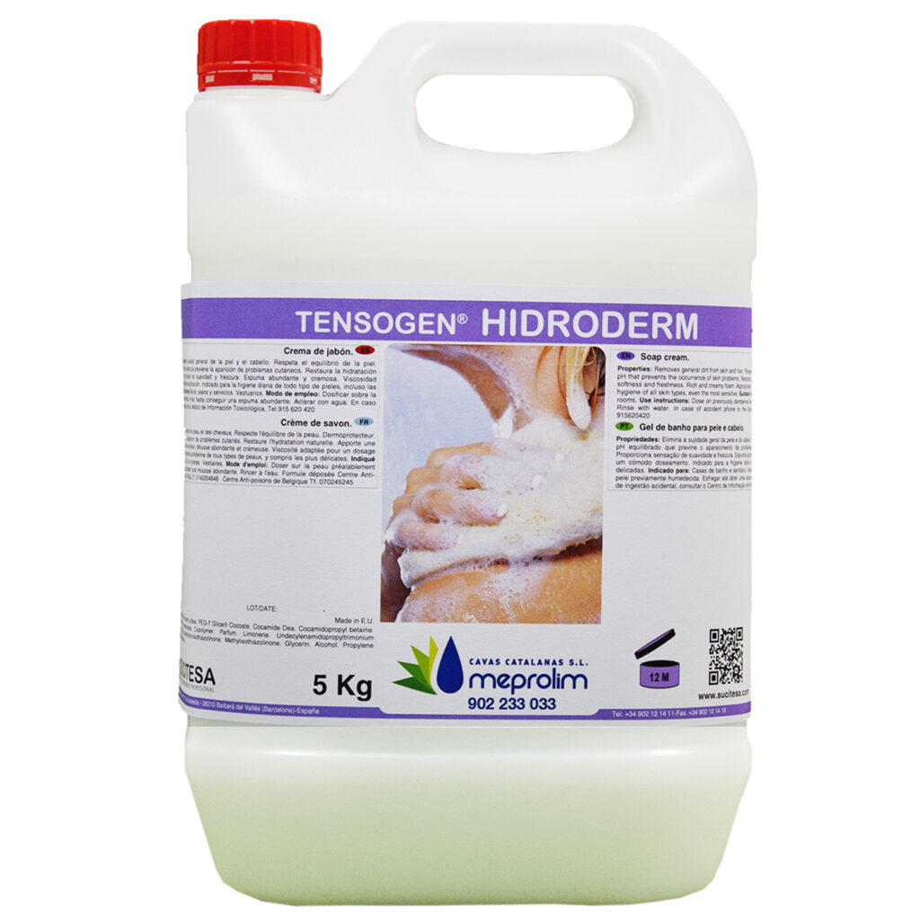 BIDÓN 5 KG HIDRODERM GEL CORPORAL - CÓDIGO: BX4049 - Meprolim